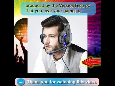 ☑ VersionTECH. G2000 Gaming Headset, Surround Stereo Gaming Headphones with Noise Cancelling