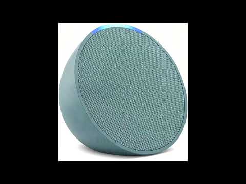 Amazon Echo Pop (Newest Model) – Smallest Alexa Speaker in Midnight Teal, Compact Smart Speaker
