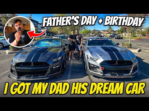 Surprising My Dad With His DREAM CAR For 48 Hours! (Father's Day & Birthday Special)