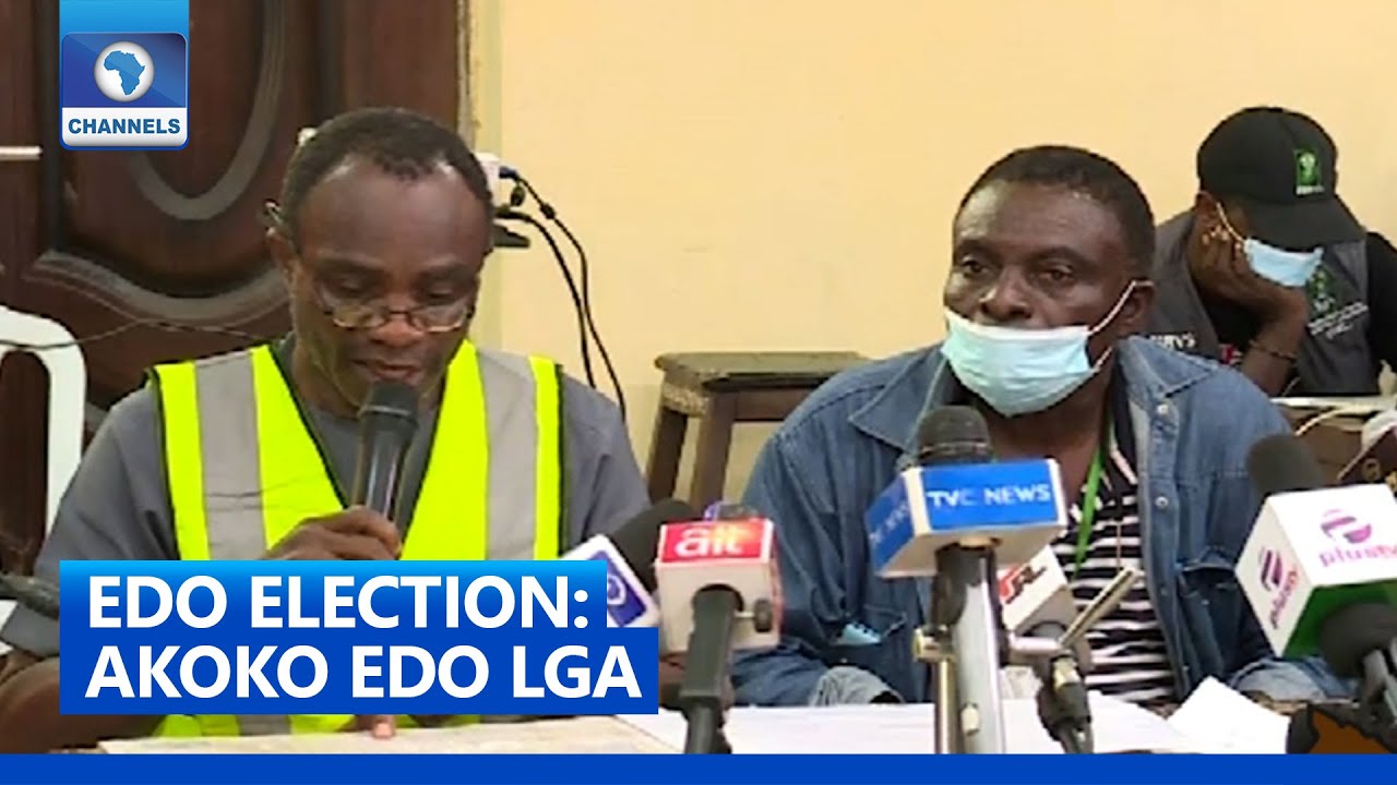 Edo State Governorship Election Result Collation Pt 14