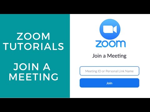 Zoom: Join a Meeting