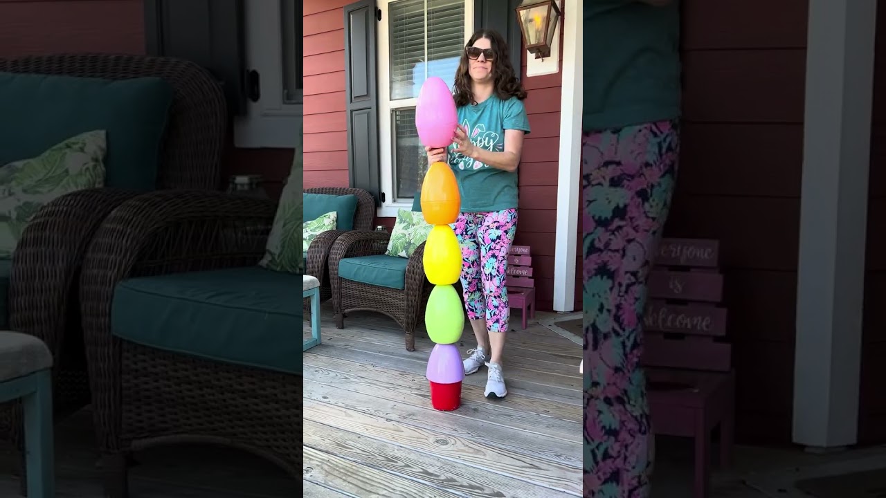 How to make an XL Easter Egg Topiary