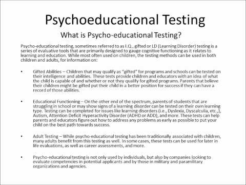 Gifted Testing by Psychologist Naples FL