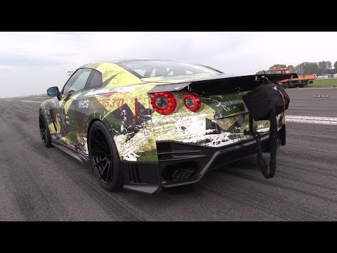 2,000 HP Nissan GT-R Sets European Half-Mile Record with 228 MPH/367 ...