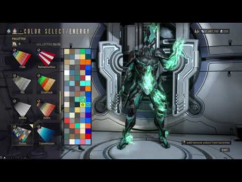 Warframe Revenant Color Scheme | Tenno Color Palette