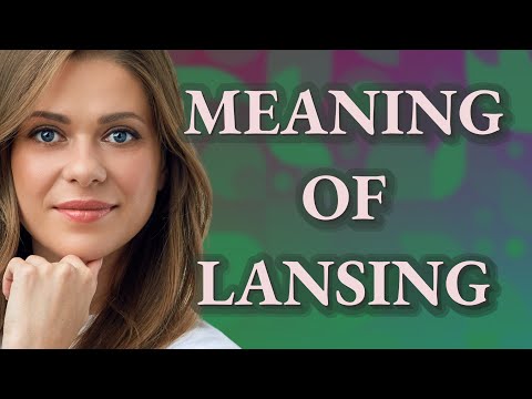 Lansing | meaning of Lansing
