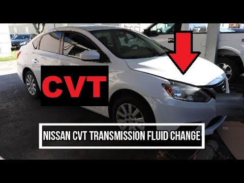 Nissan SENTRA CVT Fluid Change 2013-2019 🚙 | Short Tutorial