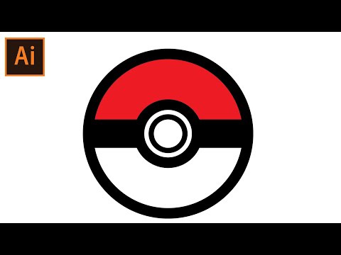 Tutorial Illustrator | Menggambar Pokeball – Lucy Blog