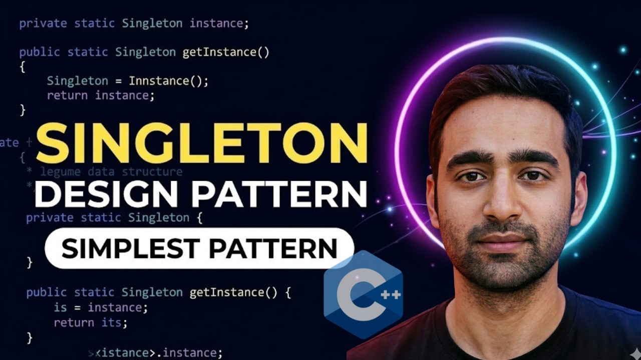 STOP Using Singletons. (The Design Pattern Trap Revealed)
