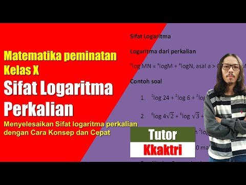 SIFAT LOGARITMA PERKALIAN‼️CONTOH SOAL & PEMBAHASANNYA