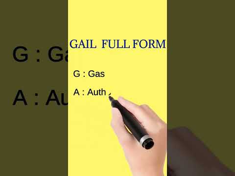GAIL Full form | Full form of G.A.I.L | #full form