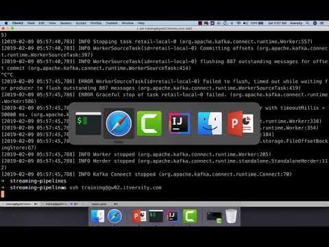 Streaming Data Pipelines Demo - Run on Cluster