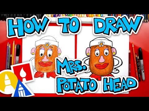 How To Draw Mrs Potato Head – Challenge Time! – Maxine Ross Blog