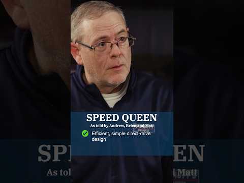 Speed Queen’s direct drive transmission #shorts #builtbetterwaybetter #laundry #appliances