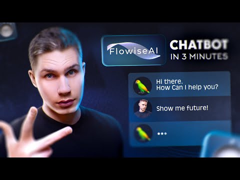 Build a FREE AI Chatbot for Your Site in 3 Minutes (Flowise Tutorial)