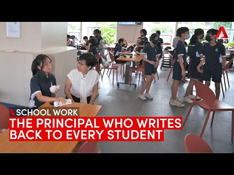 School Work: The principal who writes back to every student