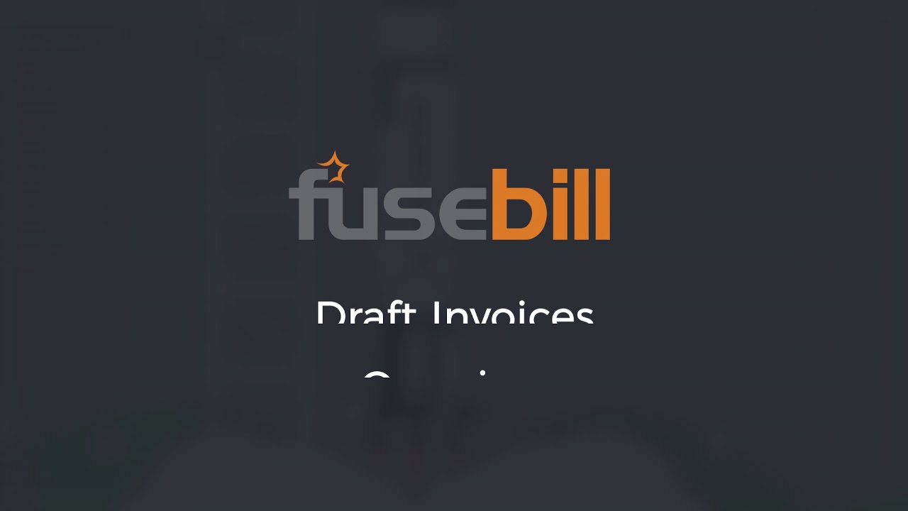 Draft Invoices Overview