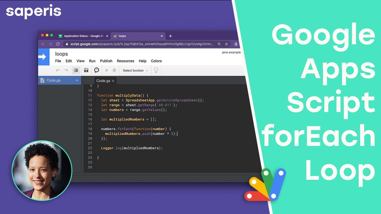 How Google Apps Script Foreach Loop Works