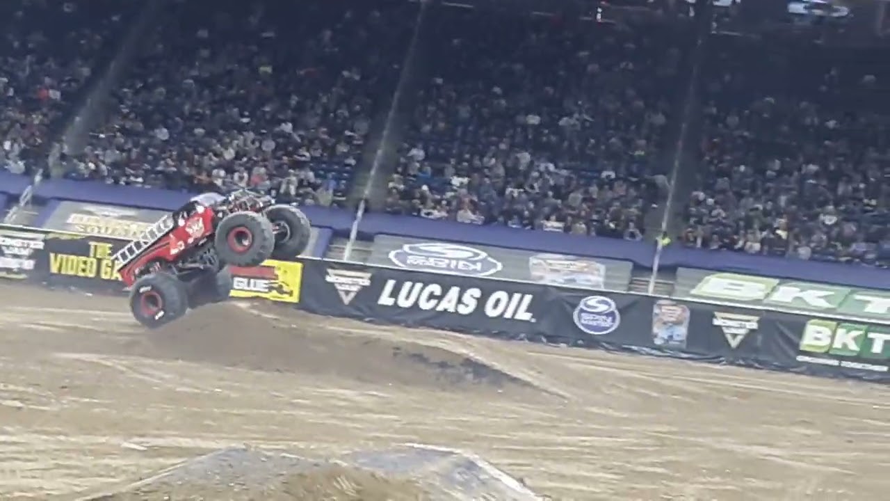 Monster Jam Detroit February 2025 2nd Show: Axe Freestyle