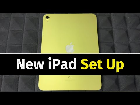 New iPad 2024 - 10.9β - (10th Generation) - Set Up Manual Guide