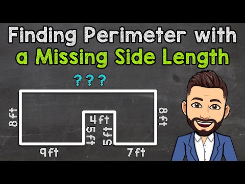 Finding Perimeter when a Side Length is Missing (Composite Figures) | Math with Mr. J