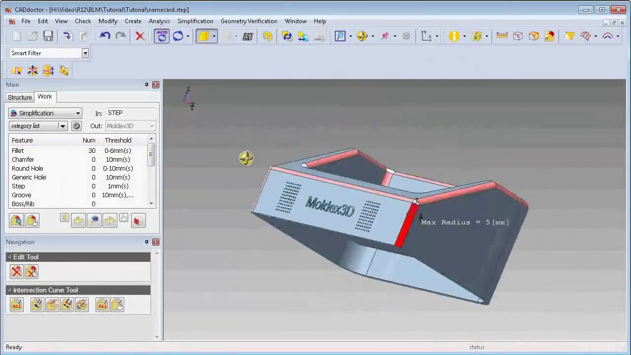 Moldex3D Designer BLM Mode and CADdoctor Tutorial   YouTube