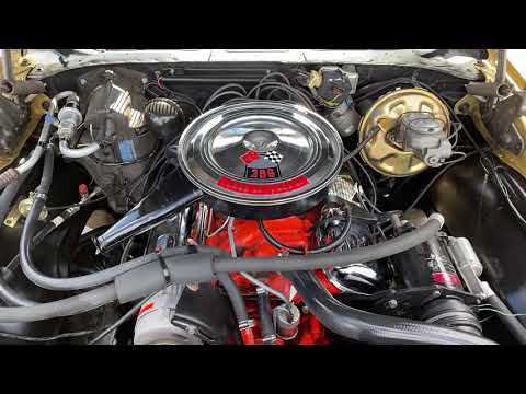 1969 Chevelle SS Olympic Gold Matching  Numbers 396 Big Block 4 Speed