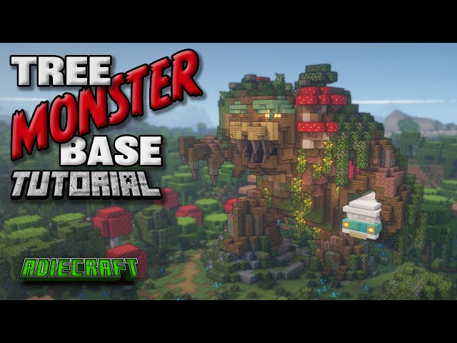 Tree Monster Base Minecraft Map