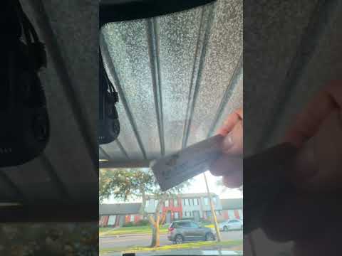 How to install your EZ TAG #eztag #tolltag #tollgate #harriscounty