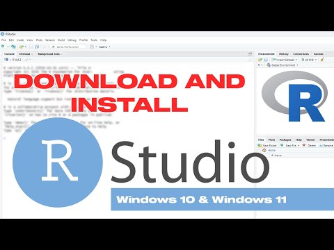 How To Download & Install RStudio In Windows 10/ 11