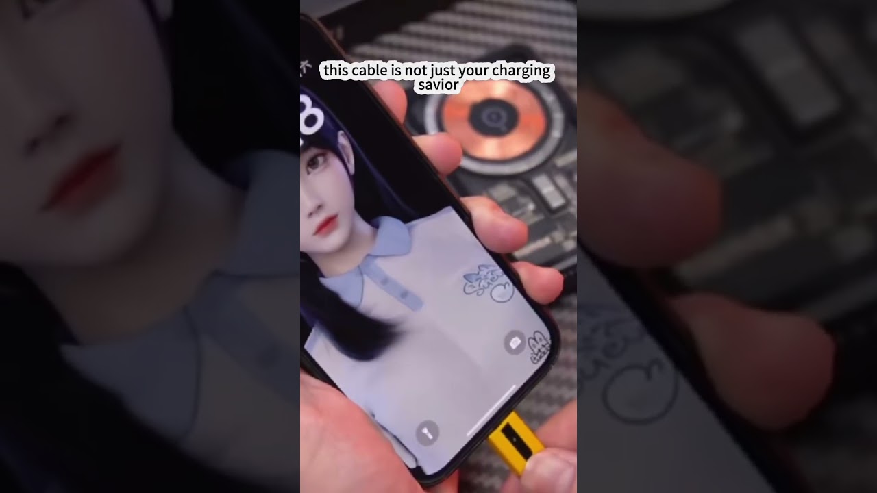 The COOLEST Cable…🫣#technology #cable #tech #gadgets #productivity #charging