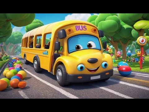 Wheels Go Round in the City | Exciting City Wheels Song for Toddlers | Fun Transportation Rhyme