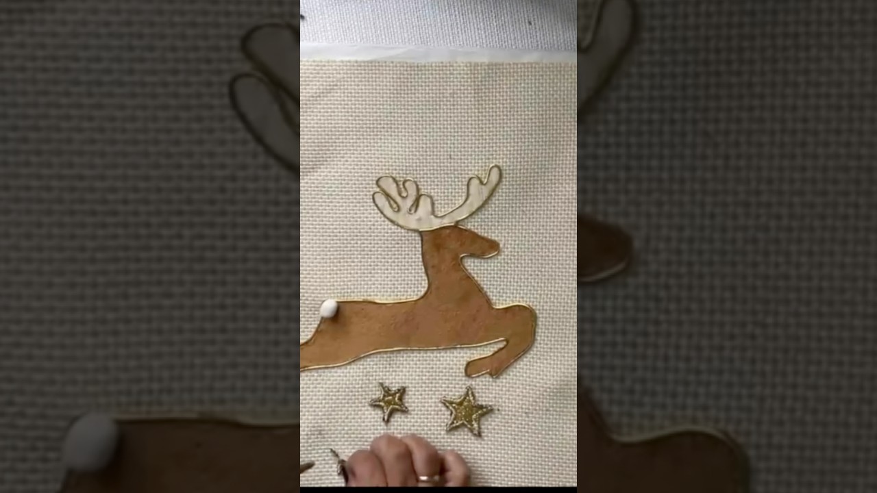 DIY Cojín navideño 🎄 #diy #diynavidad #manualidades #shorts
