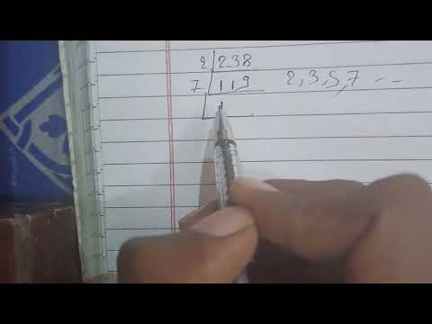 prime factors of 238