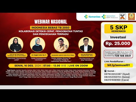 Webinar | Indonesia Bebas TB 2050: