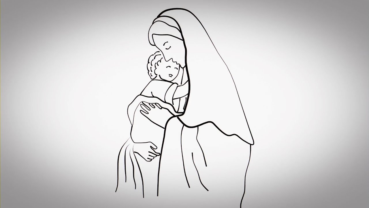 Copyright free stock footage || Mother Mary