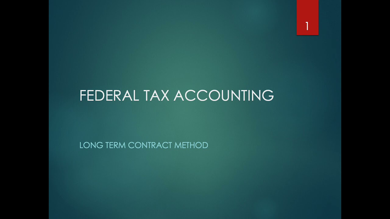 VO   Long Term Contract Method