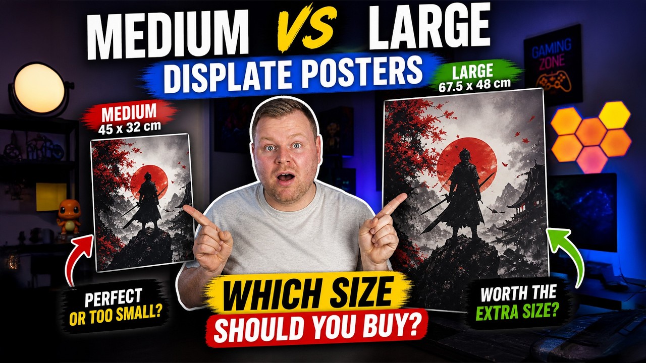 Medium or Large Displate Posters? Here’s What You NEED to Know
