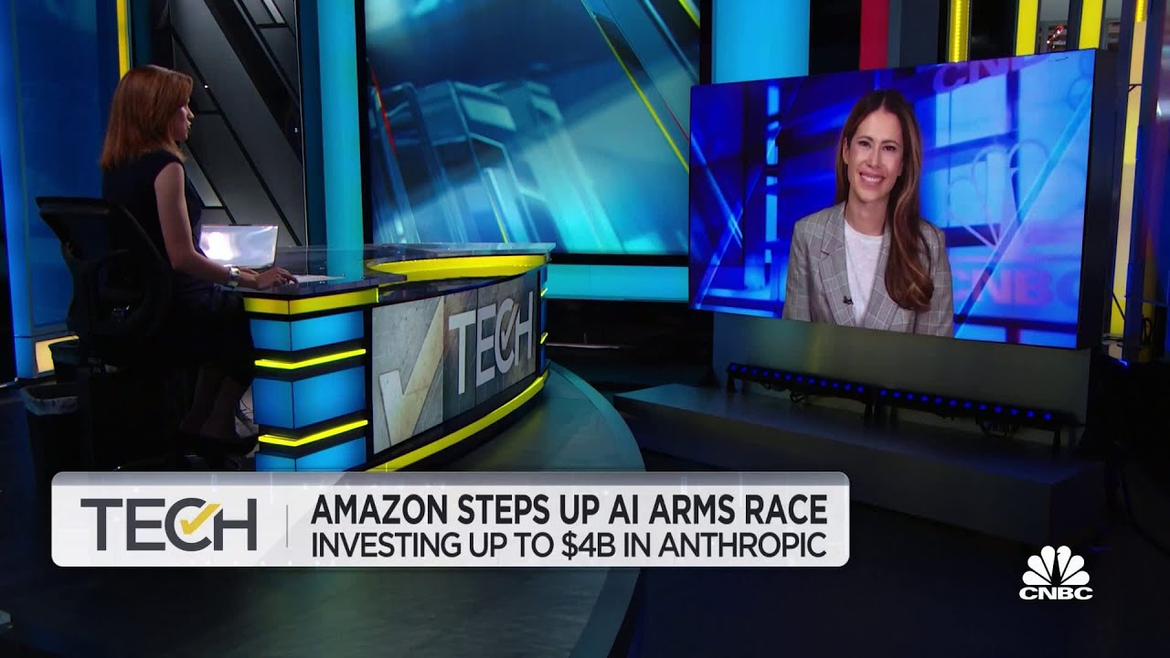 Amazon to invest up to $4 billion in OpenAI rival startup Anthropic
