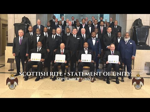 Replay: Scottish Rite Statement of Unity Signing