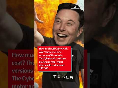 How Much Will Tesla Cybertruck Cost? #shorts