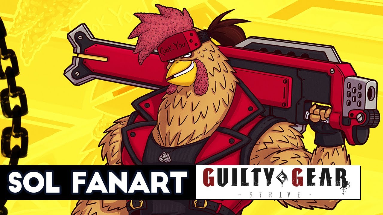 Sol Badguy Fan Art - Guilty Gear Strive