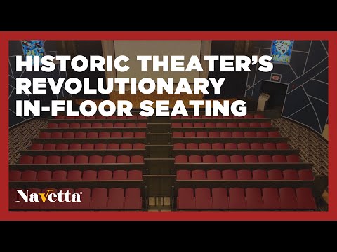 Revolutionizing Historic Theater Seating: Navetta Design's In-Floor System Unveiled!