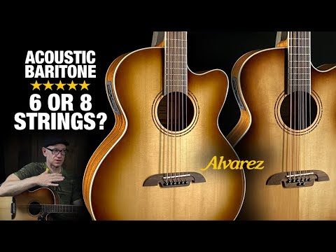 Are 6 or 8 Strings Better on a Baritone?? Alvarez Baritone Showcase