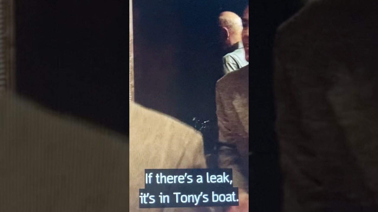 The Sopranos-“If There’s A Leak, It’s In Tony’s Boat”#shorts#viral#short#youtubeshorts#funny#comedy