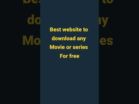 How to download any movie or tv series for free #shorts #movie