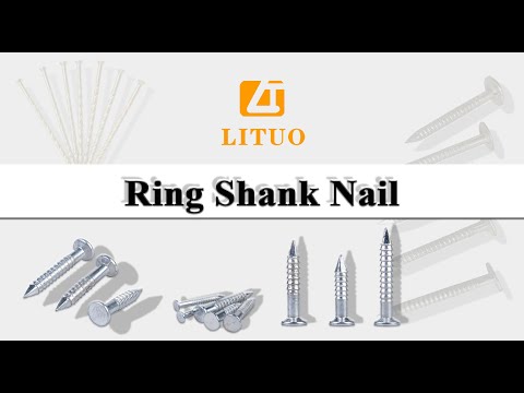(LITUO) Ring Shank Nail full details