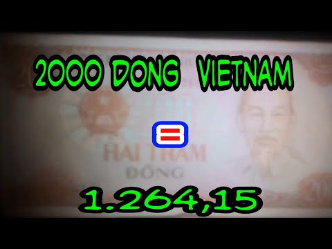 TERUNGKAP! 2000 dong Vietnam berapa rupiah