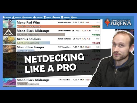 How to Netdeck - Copy/Import/Export Meta and Budget Decks | MTG Arena Beginner's Guide