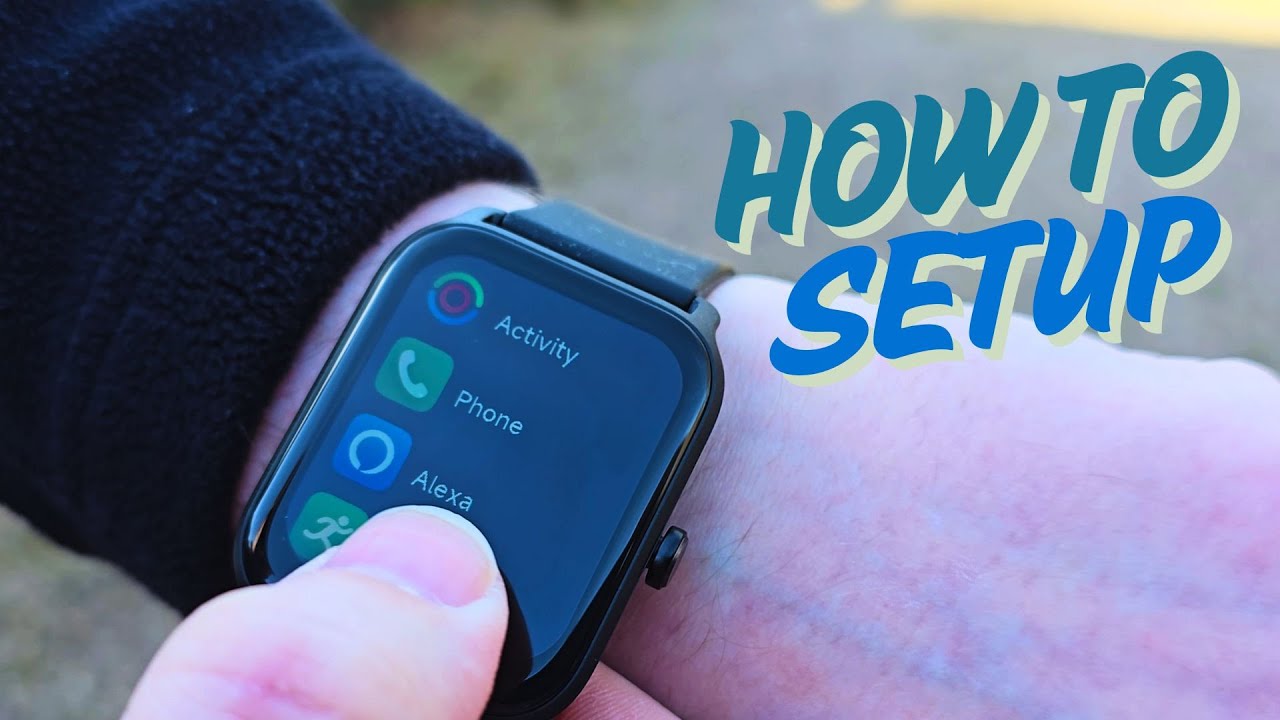 Smart Watch Unboxing & Setup Guide (Compatible with Android and iPhone)